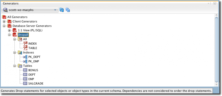 How To Integrate Your Plsql Generators In Sql Developer Philipp Salvisbergs Blog
