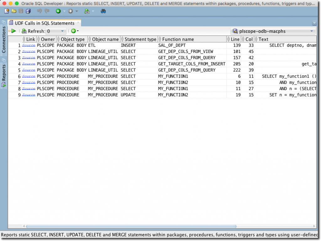 Simplify The Use Of Plscope In Sql Developer Philipp Salvisbergs Blog
