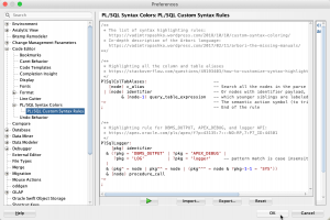Syntax Highlighting With SQL Developer - Philipp Salvisberg's Blog