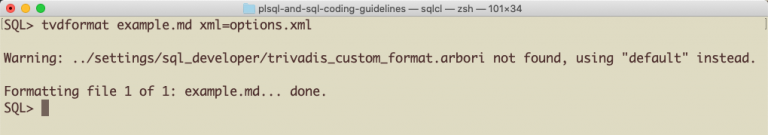 Formatting Sql Code Blocks In Markdown Files Philipp Salvisbergs Blog