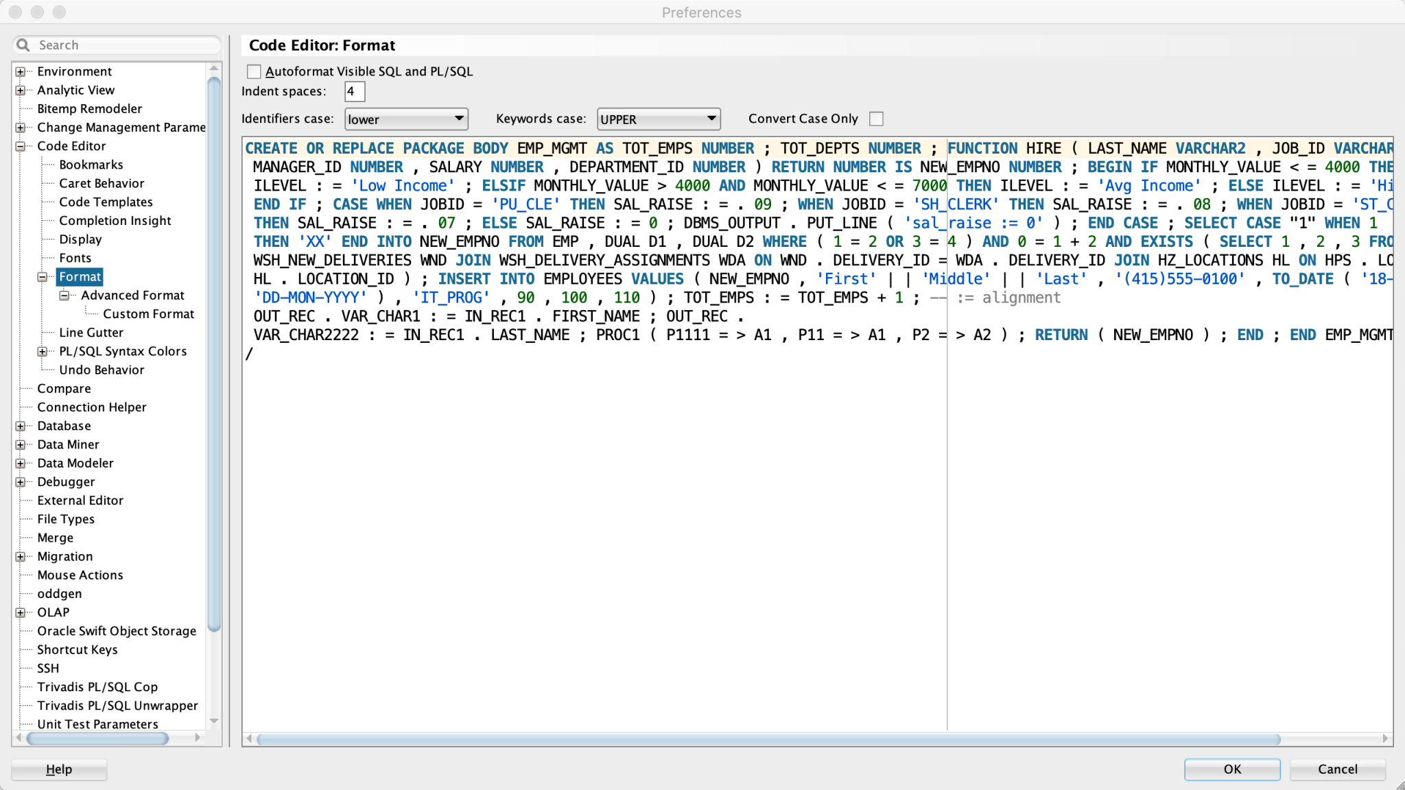 Formatter Callback Functions - Philipp Salvisberg's Blog