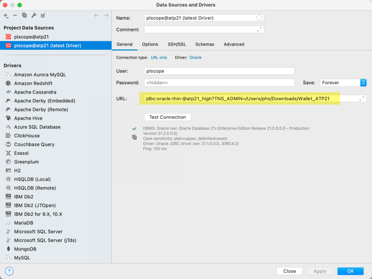 Connecting Via Jdbc To The Oracle Cloud Philipp Salvisbergs Blog
