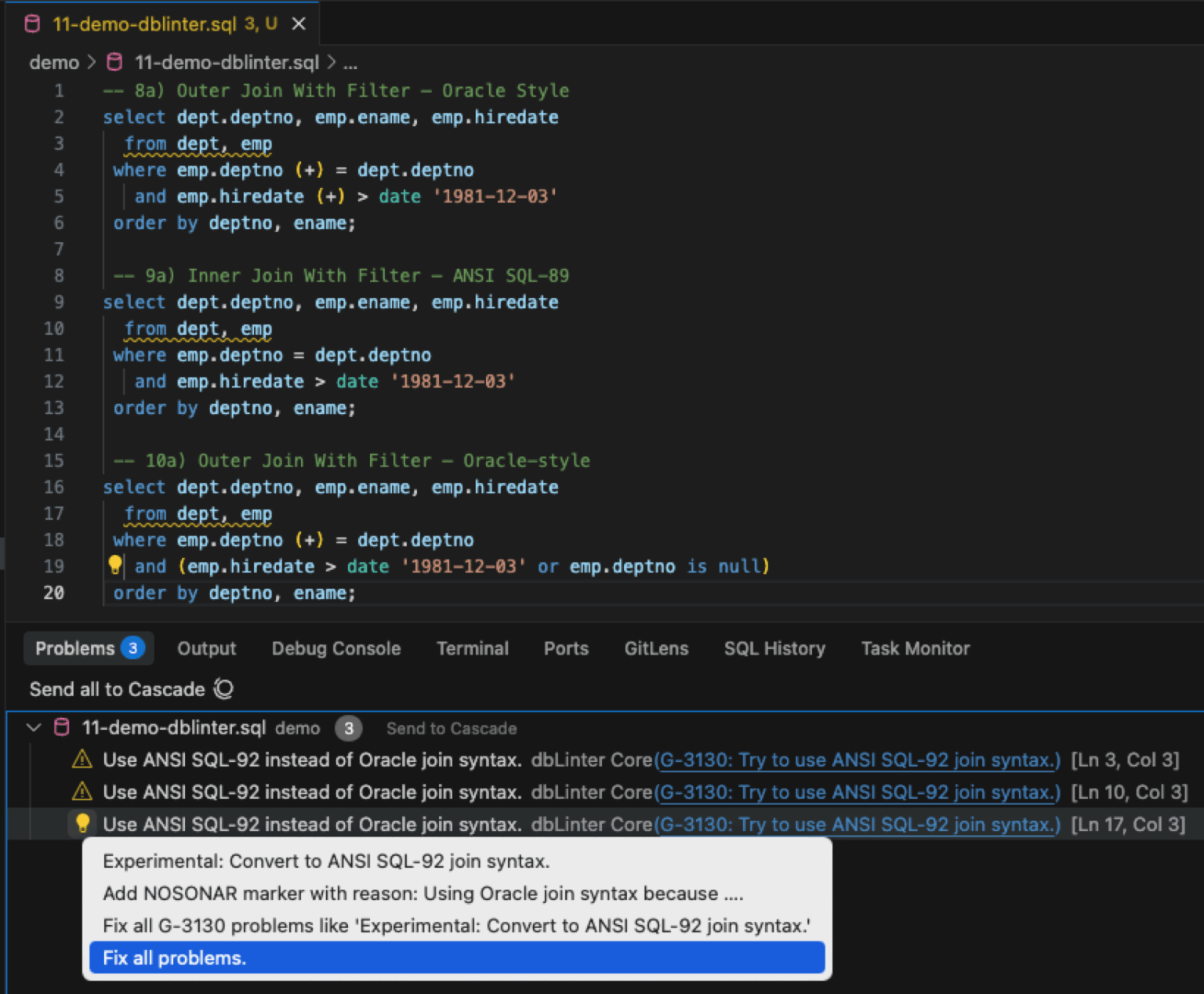 Outer Joining With ANSI SQL-89 and SQL-92 - Philipp Salvisberg's Blog